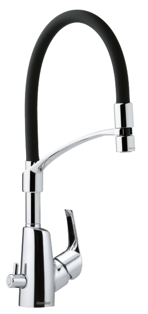 Rowan Krom Pro Köksblandare [https://damixa.se]